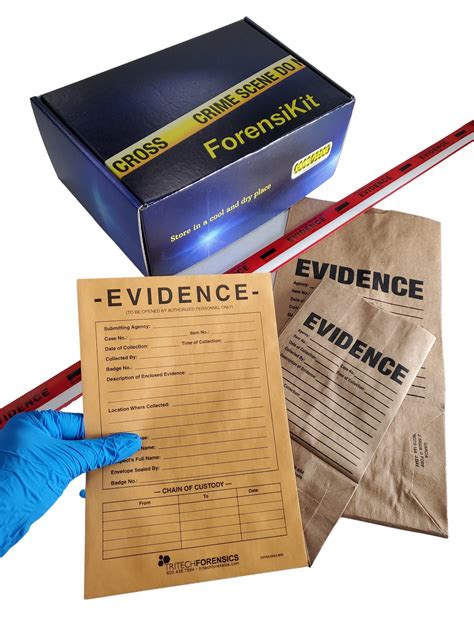 Buy Evidence Packaging Forensikit Explore Crime Scene Processing
