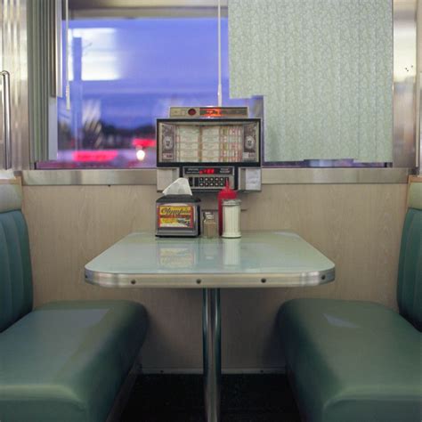 Retro Diner Table With Fairy Grunge Aesthetic