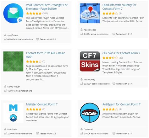 Contact Form 7 Enhancements Top Extensions Cf7 Skins Blog
