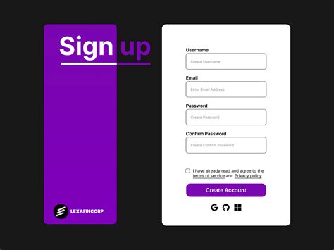 Sign Up Form For Websites Saas By Jagadeeshwaran P On Dribbble
