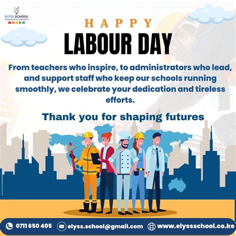 Labourday Elyssschool Elyss School