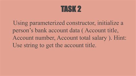 Lab 6 Constructors In C Ist Pptx