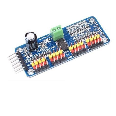 módulo controlador de servos pca9685 electrÓnica guatemala oxdea