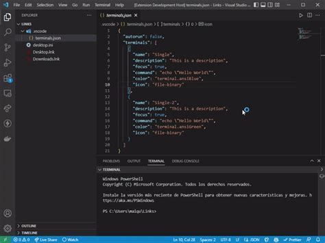 Createterminal With Customization Not Working Properly · Issue 165407 · Microsoft Vscode · Github