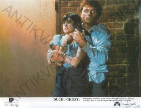 Duch 1990 Fotoska Patrick Swayze Demi Moore Aukro