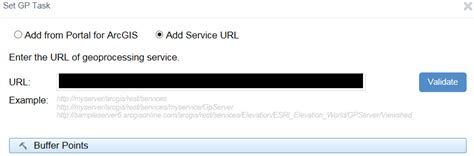 Solved Geoprocessing Widget Only Connects To Gp Service I Esri Community