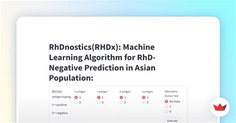 Rhd Negative Predictor Rnp