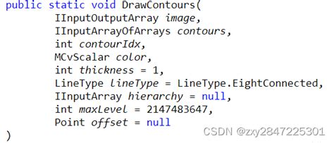 Emgu Cv4图像处理之轮廓查找与绘制15cc图像处理进行描点 Csdn博客