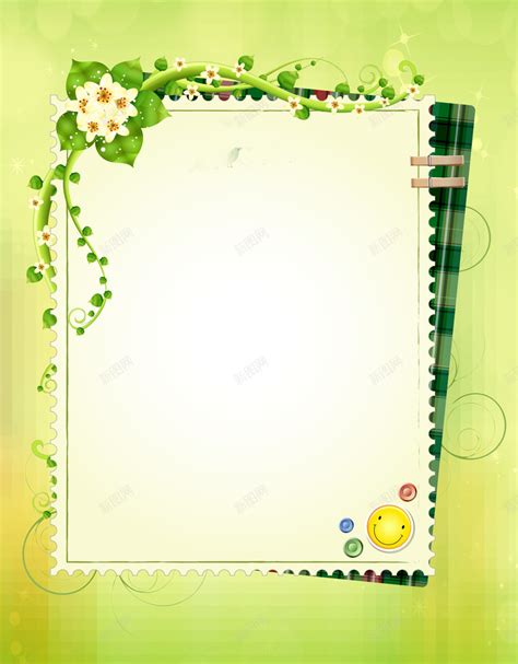 成长记录册 背景图 成长记录册 手绘 伤感说说吧