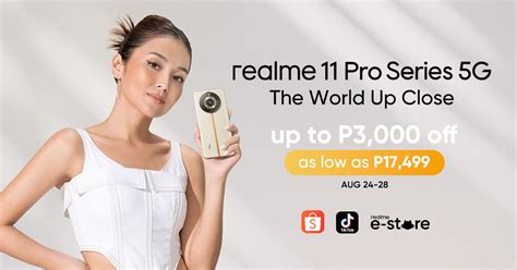 Realme Pro Series G Now In Ph Priced From P For Limited Time Rev