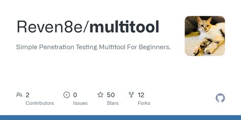 GitHub Reven E Multitool Simple Penetration Testing Multitool For Beginners