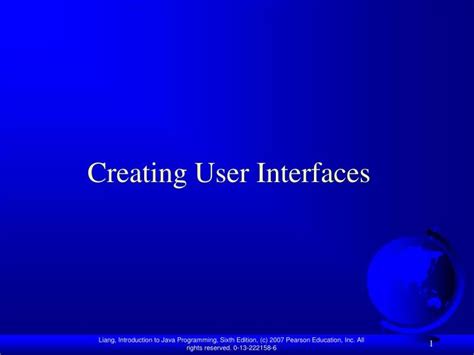 ppt creating user interfaces powerpoint presentation free download