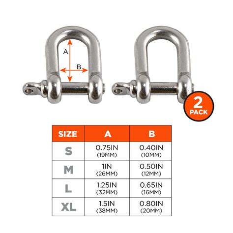 How To Measure Bow Shackle At Alfred Wilford Blog