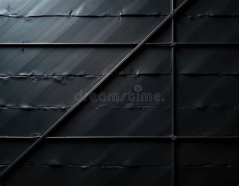 Dark Abstract Design With Black Grid Pattern Geometric Shapes Create