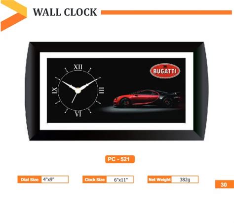 Rectangular Promotional Wall Clocks With Logo Customised Dials At ₹ 150