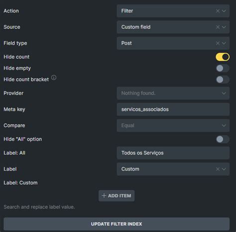 no bug customlabelmapping ignored within bricks element settings hook