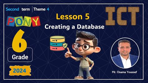 Ict Grade6 Second Term Theme4 Lesson5 Creating A Database Youtube