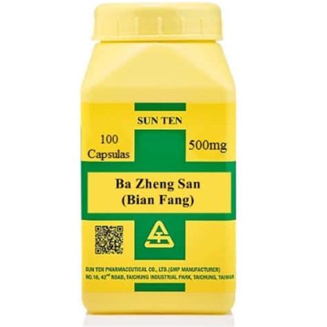 Ba Zheng San Bian Fang 100caps Sunten Naturalmed Farmácia De