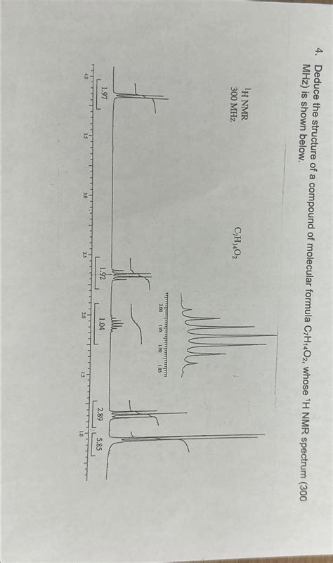 Deduce The Structure Of A Compound Of Molecular