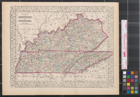 Kentucky And Tennessee Counties Map Of Tennessee And Kentucky File