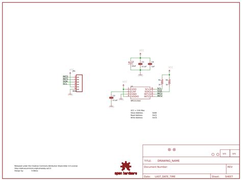 altitude pressure sensor breakout mpl3115a2 open hardware