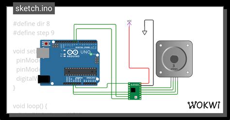 Stepper Wokwi Esp32 Stm32 Arduino Simulator
