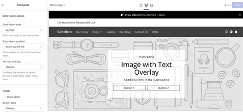Flex Elements Settings Out Of The Sandbox