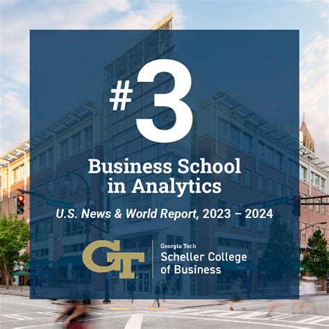 Scheller Undergraduate Business Analytics Program Ranked 1st Among Public Universities And 3rd