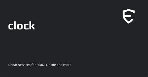 Exodus • Documentation • Clock Exodus • Documentation • Clock