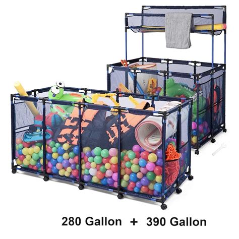 Yescom 2 Pack Pool Float Storage Bin Basket For Toy Ra Ft Noodles