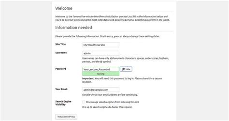 Installation Von Wordpress Mit Nginx Und Lets Encrypt Ssl Auf Centos 8