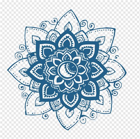 푸른 꽃 만다라 보라색 추측 유명한 사람 퀴즈 명상 차크라 꽃 푸른 손 직물 Png Pngwing