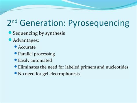 Dna Sequencing Methods Ppt
