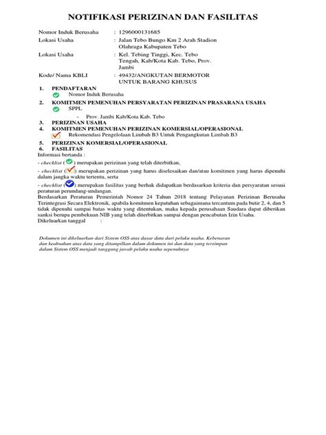 Notif Perizinan Pdf Notif Perizinan Pdf