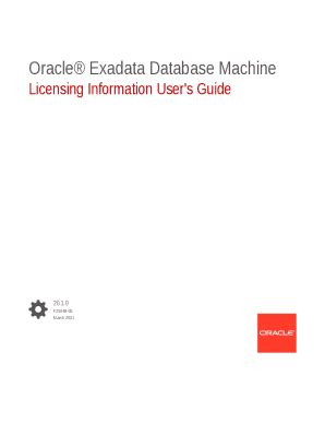 Fillable Online Introduction To Oracle Exadata Database Machine And Oracle Exadata Fax Email