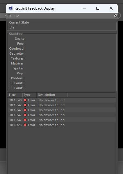 Redshift No Device Found Rredshiftrenderer