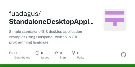 Github Fuadagusstandalonedesktopapplicationusingdotspatial Simple Standalone Gis Desktop