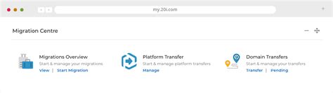 Managed Cloud Hosting My20i Control Panel 20i Support Database