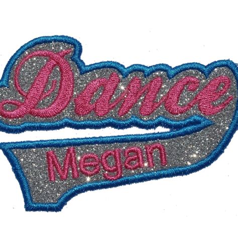 Custom Iron On Dance Patch Etsy