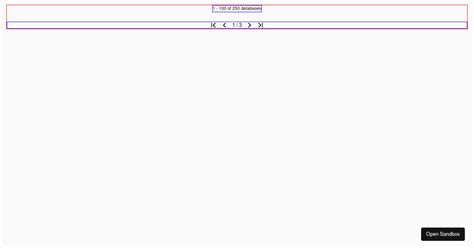 Pagination Wrapping Bug Codesandbox