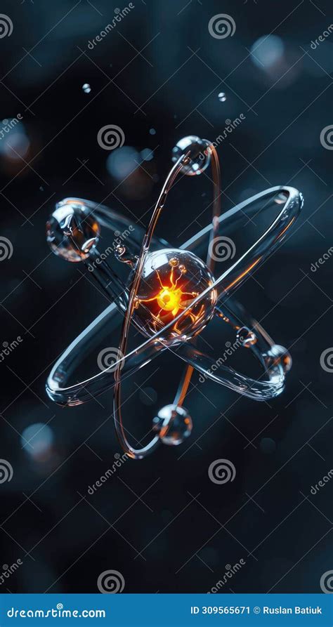 Atomic Dance Subatomic Realm Electrons Neutrons And Protons Orbit A