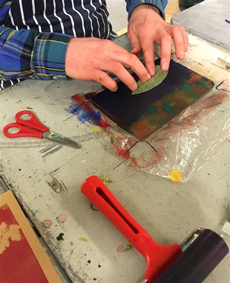 Gel Plate Printing Taster Class Find A Craft