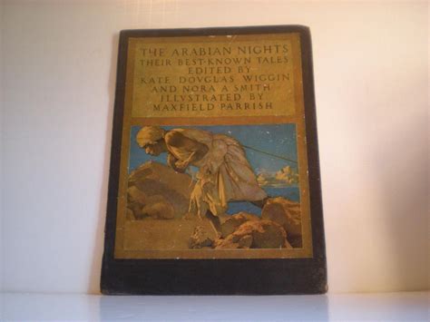 Maxfield Parrish Original Book Cover Only From The Arabian Nights Vintage 1919 1835440519