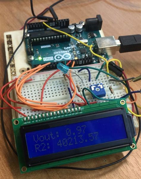 Photo Of The Arduino Microcontroller And Cable Connections To Textile