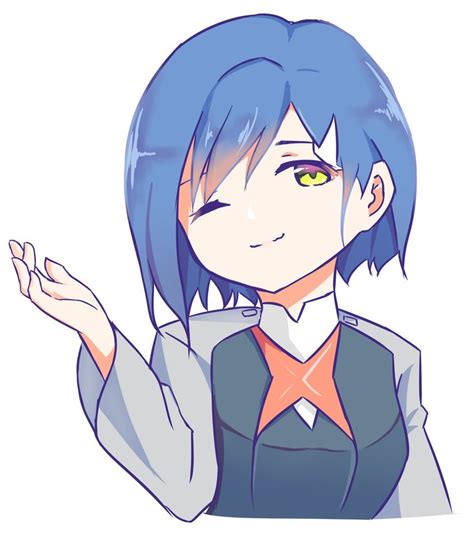 Ichigo Concept Art Character Darling In The Franxx Anime