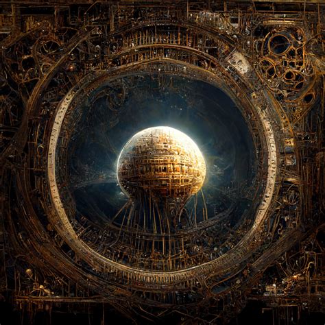 Adam Bandel Steampunk Dyson Sphere