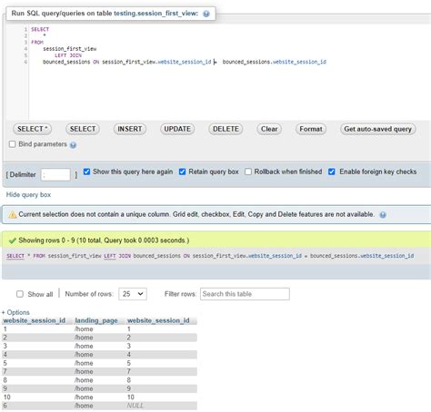 Mysql Left Join Not Producing Nulls Stack Overflow