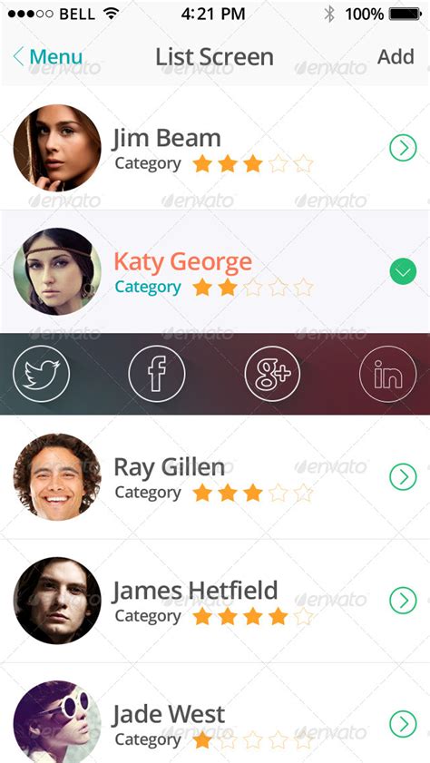 Shapes Mobile Ui Web Elements Graphicriver