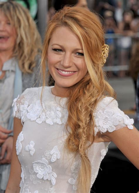 Blake Lively In Every Hair Color Blake Lively As A Brunette Redhead