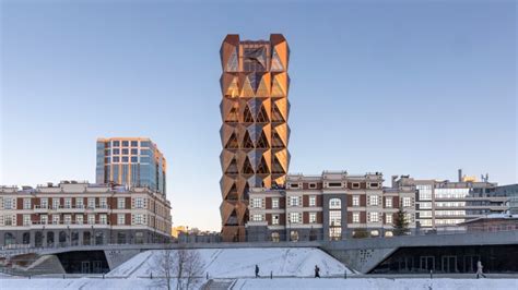 Foster Partners Reveals Copper Coloured Office In Yekaterinburg For Rcc